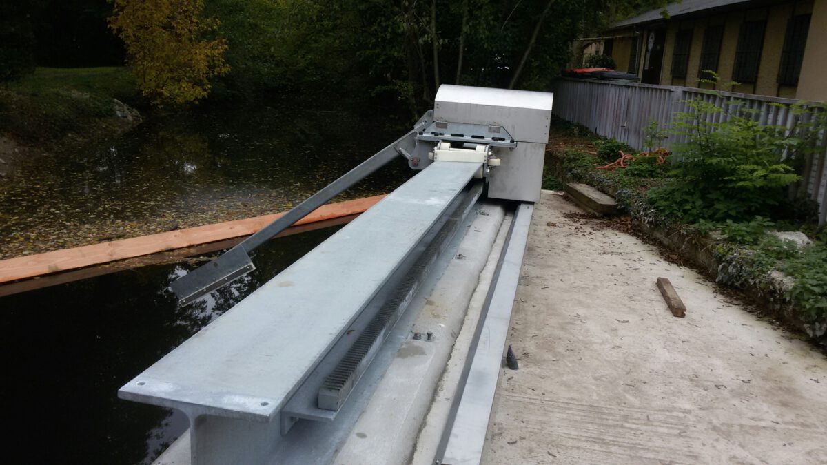 Rechenreiniger „Appenmühle“ in Karlsruhe – Hydrowatt